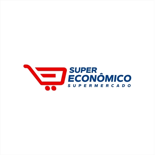 Supermercado super econômico | Criação de Logo Para Alimentos & Be...