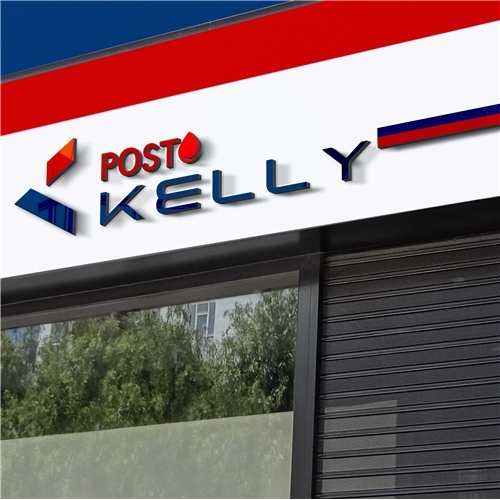 Posto Kelly | Criação de Logo Para Automotivo