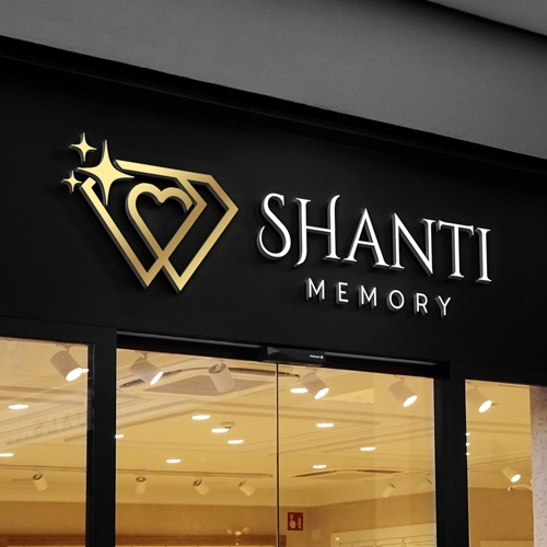 SHANTI Memory | Criação de Logo Para Roupas, Jóias & acessórios