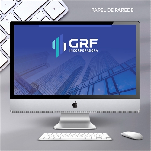 GRF INCORPORADORA | Criação de Logo e Papelaria (6 itens) Para Cons...