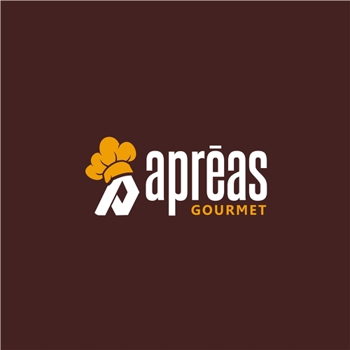Apréas Gourmet | Criação de Logo Para Alimentos & Bebidas