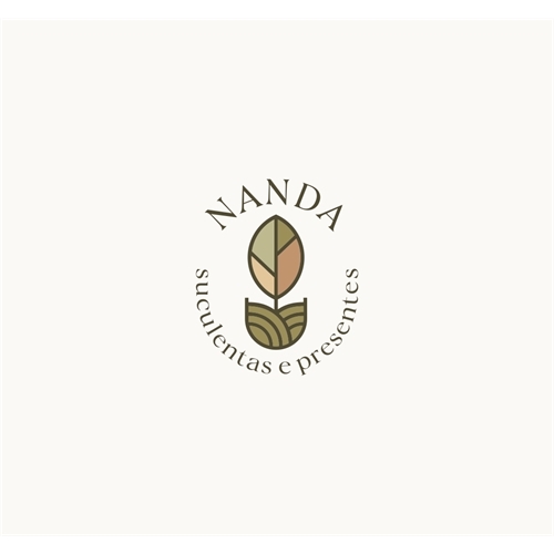 Nanda Suculentas e Presentes | Criação de Logo Para Outros
