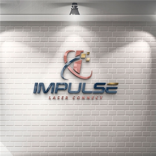 IMPULSE LASER CONNECT | Criação de Logo Para Marketing & Comunicação