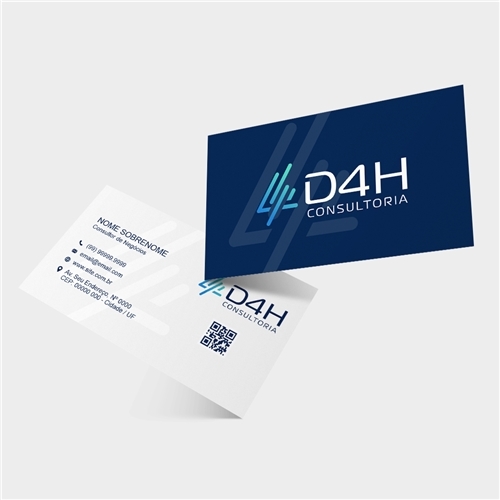 D4H Consultoria | Criação de Logo e Papelaria (6 itens) Para Consul...
