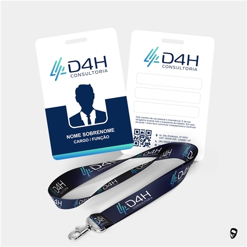 D4H Consultoria | Criação de Logo e Papelaria (6 itens) Para Consul...