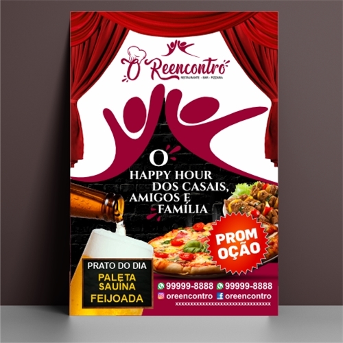 O Reencontro | Criação de Panfleto Para Outros