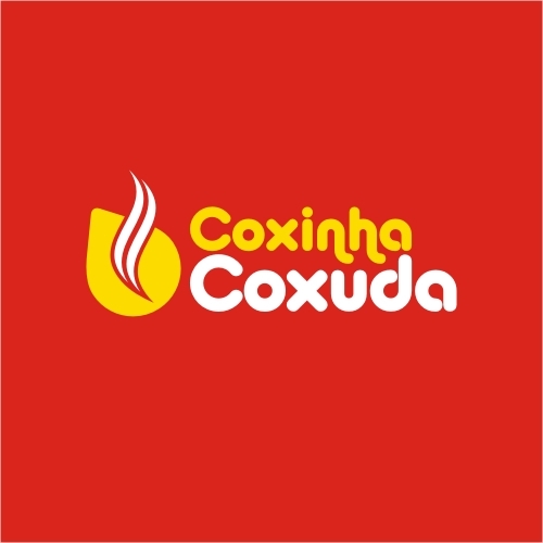 Coxinha coxuda | Criação de Logo Para Alimentos & Bebidas