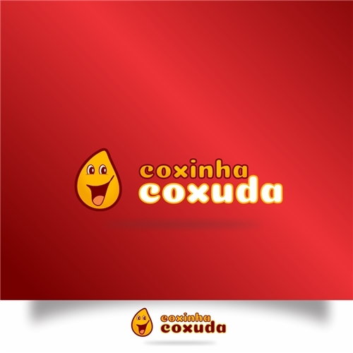Coxinha coxuda | Criação de Logo Para Alimentos & Bebidas