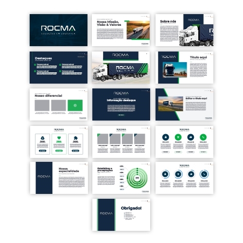 Power Point Slide Mestre para ROCMA | ARTSONLINE 6431694