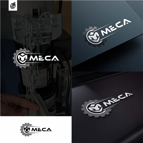 Meca | Criação de Logo Para Construção & Engenharia