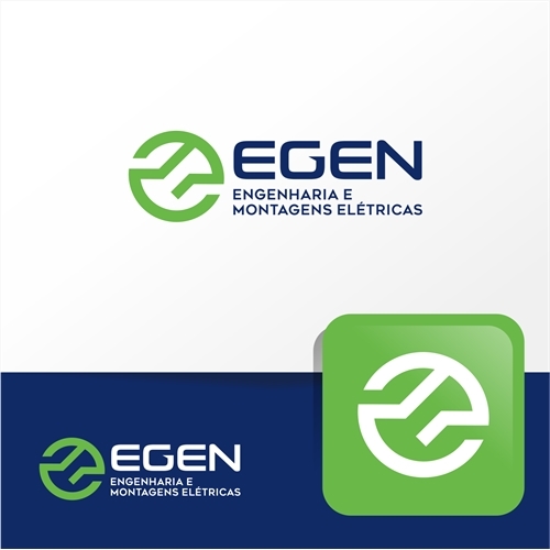 Egen Engenharia e Montagens Elétricas | Criação de Logo Para Metal ...