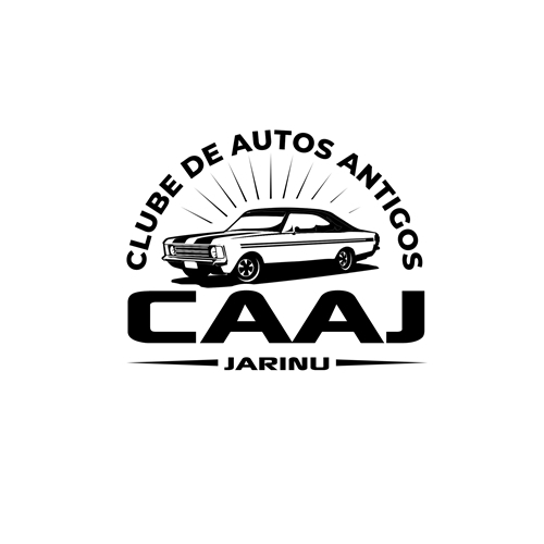 CAAJ - CLUBE DE AUTOS ANTIGOS DE JARINU | Criação de Logo Para Auto...