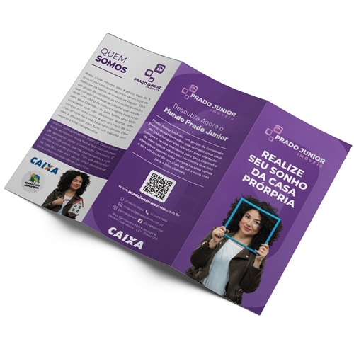 Prado Junior Imóveis / Imóveis | Criação de Folder Para Imóveis