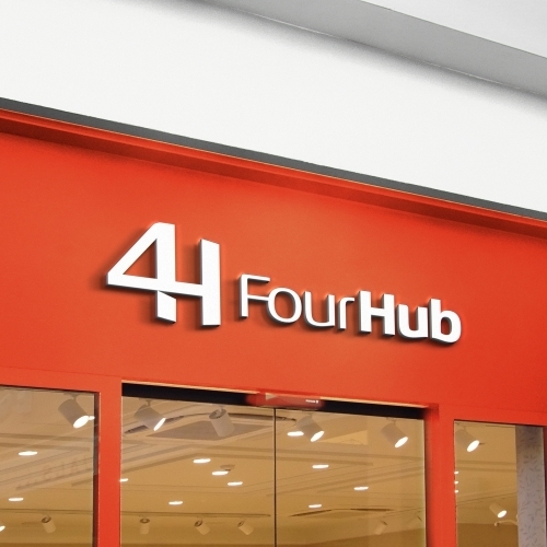 Four Hub | Criação de Logo Para Educação & Cursos