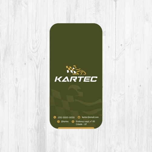 Kartec | Criação de Logo e Papelaria (6 itens) Para Esportes