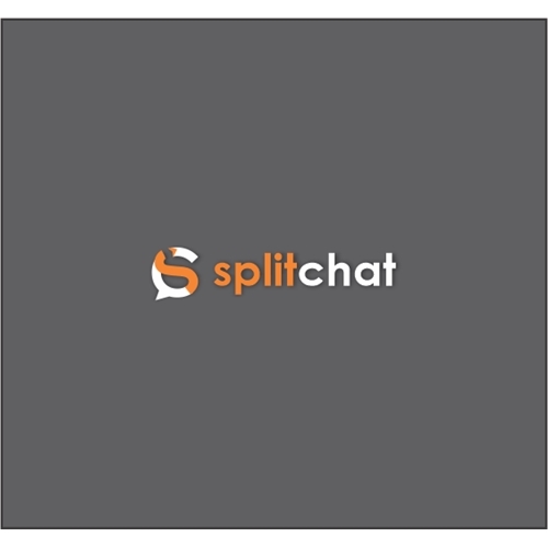 SplitChat | Criação de Logo Para Tecnologia & Ciencias