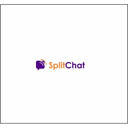 SplitChat | Criação de Logo Para Tecnologia & Ciencias