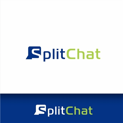SplitChat | Criação de Logo Para Tecnologia & Ciencias