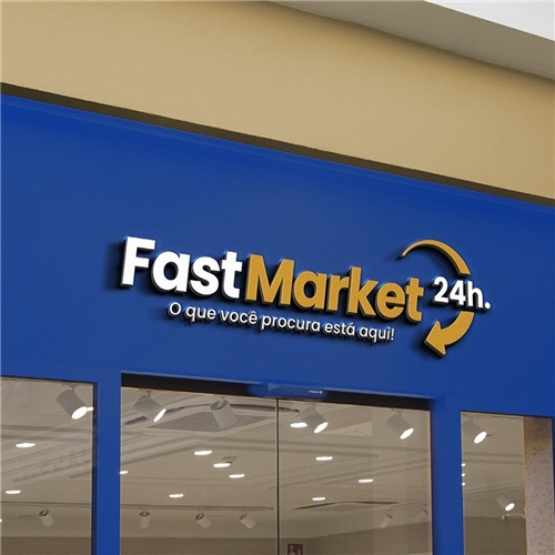Fast Market | Criação de Logo Para Alimentos & Bebidas
