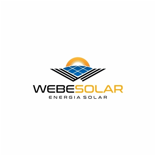 WebeSolar | Criação de Logo Para Metal & Energia