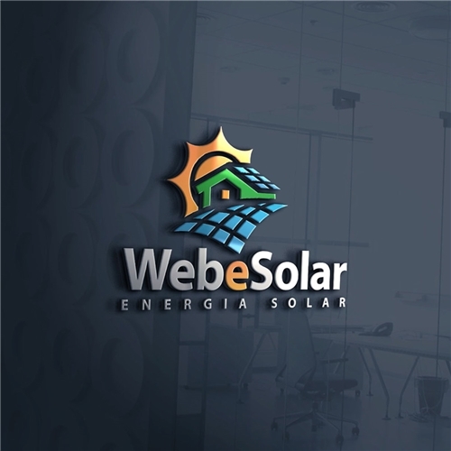 WebeSolar | Criação de Logo Para Metal & Energia