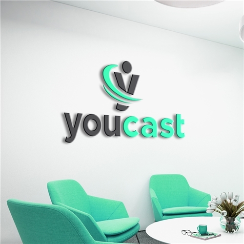 YOUCAST Studio | Criação de Logo + Manual Básico Para Artes, Música...