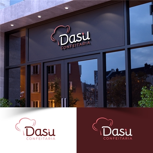 Dasu confeitaria | Criação de Logo Para Alimentos & Bebidas