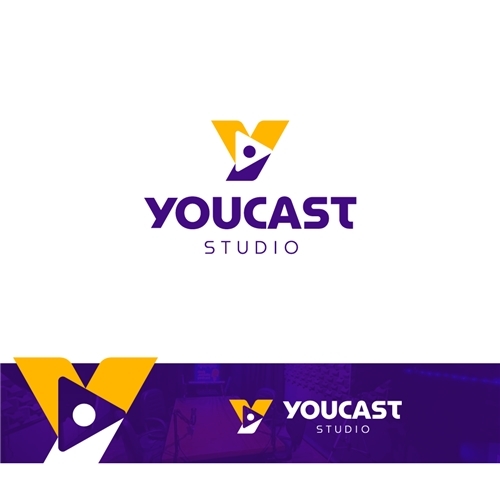 YOUCAST Studio | Criação de Logo + Manual Básico Para Artes, Música...