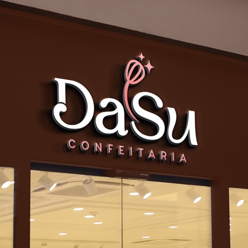 Dasu confeitaria | Criação de Logo Para Alimentos & Bebidas