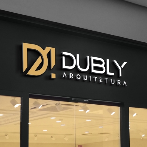 Dubly Arquitetura | Criação de Logo e Papelaria (6 itens) Para Arqu...