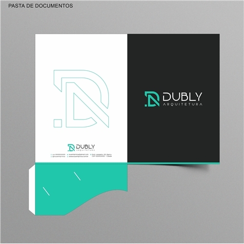 Logo e Papelaria (6 ite.. para Dubly Arquitetura | snetodes.. 6475991