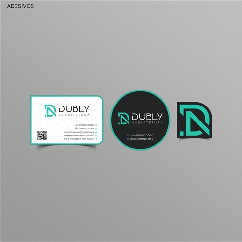 Logo e Papelaria (6 ite.. para Dubly Arquitetura | snetodes.. 6475995