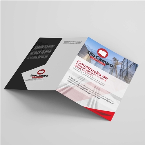 Construtora SiloCampo | Criação de Folder Para Construção & Engenharia