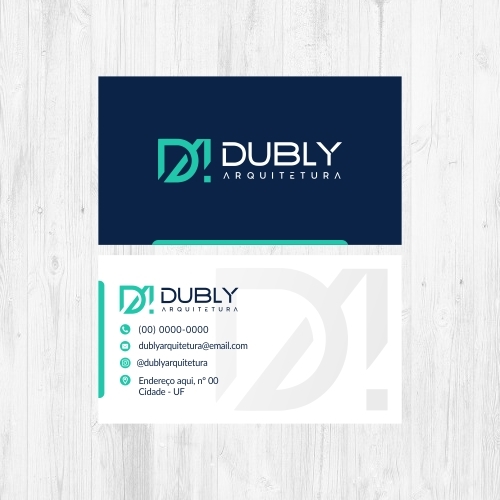 Logo e Papelaria (6 ite.. para Dubly Arquitetura | Franklin.. 6477570
