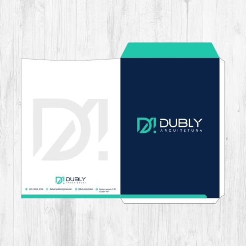 Logo e Papelaria (6 ite.. para Dubly Arquitetura | Franklin.. 6477572