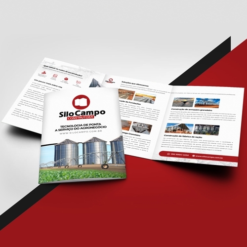 Construtora SiloCampo | Criação de Folder Para Construção & Engenharia