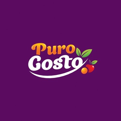 Puro Gosto | Criação de Logo Para Alimentos & Bebidas