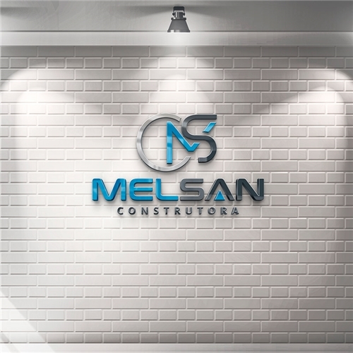 MelSan - Construtora | Criação de Logo Para Construção & Engenharia