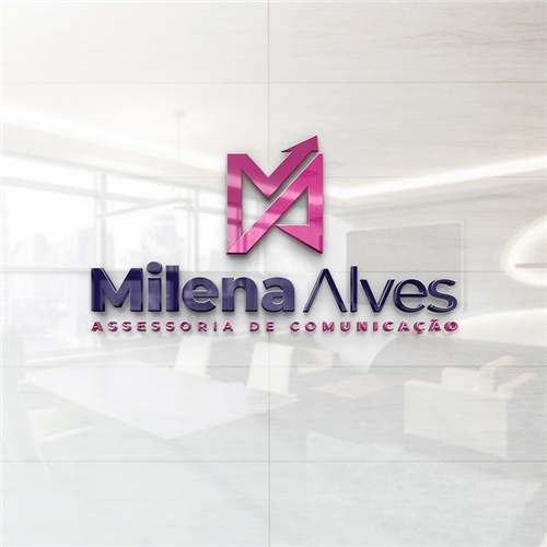 Milena Alves | Criação de Logo Para Marketing & Comunicação