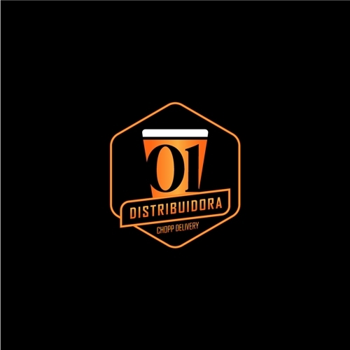 01 Distribuidora | Criação de Logo Para Alimentos & Bebidas