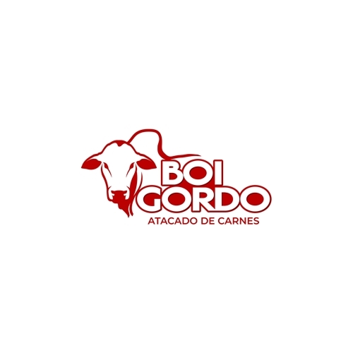 Boi gordo | Criação de Logo Para Alimentos & Bebidas