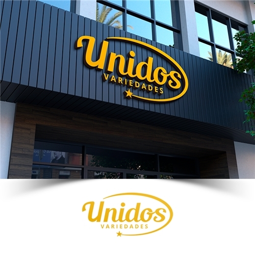 Unidos Variedades | Criação de Logo Para Outros