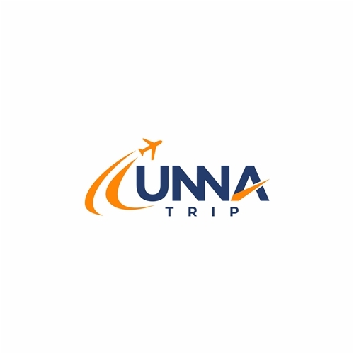 Unna Trip | Criação de Logo e Papelaria (6 itens) Para Viagens & Lazer