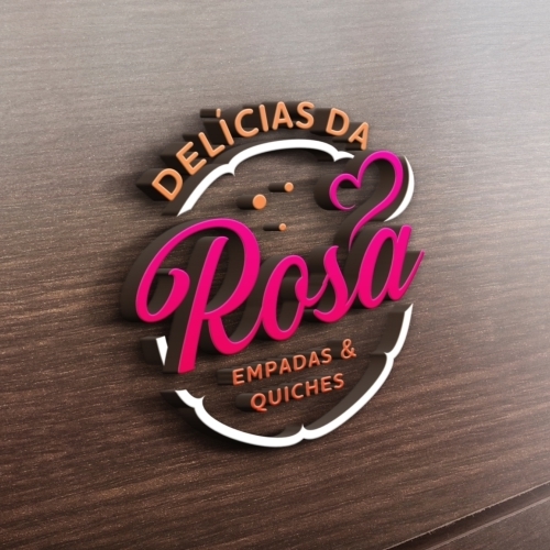 Logo para Delícias da Rosa | LuisNetto 6500793