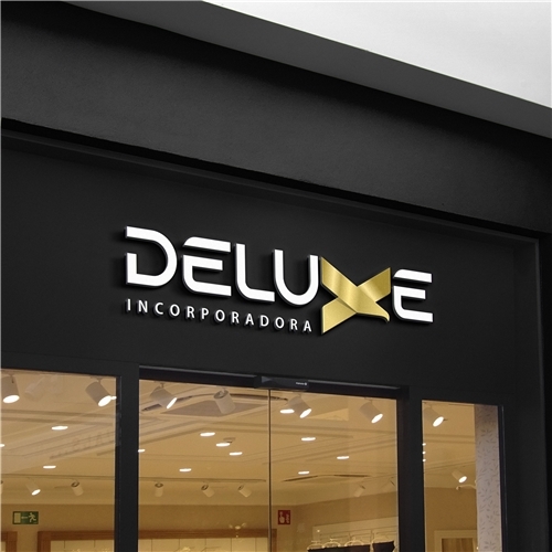 Deluxe Incorporadora | Criação de Logo Para Construção & Engenharia
