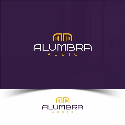 Alumbra Audio | Criação de Logo Para Artes, Música & Entretenimento