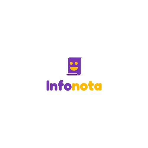 Info Nota | Criação de Logo Para Tecnologia & Ciencias