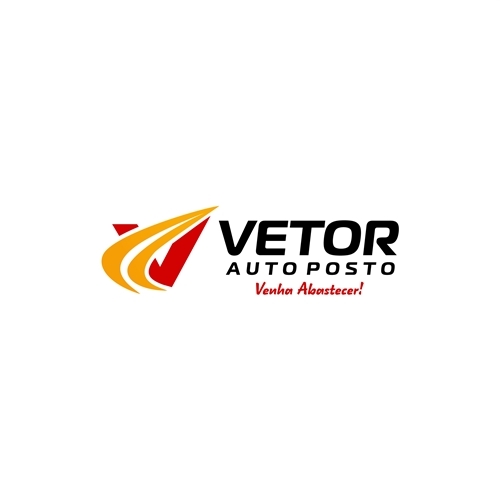 VETOR AUTO POSTO - VENHA ABASTECER | Criação de Logo Para Outros