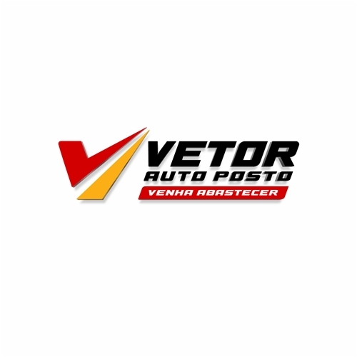 VETOR AUTO POSTO - VENHA ABASTECER | Criação de Logo Para Outros