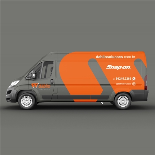 DÁBLIO | Criação de Envelopamento de carro, caminhão e van Para Aut...
